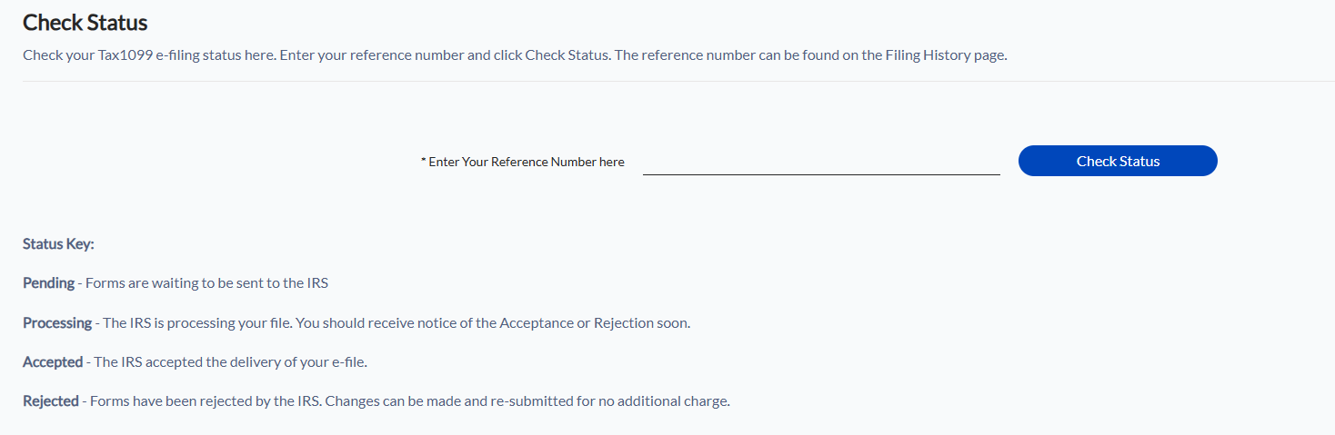 Checking Status